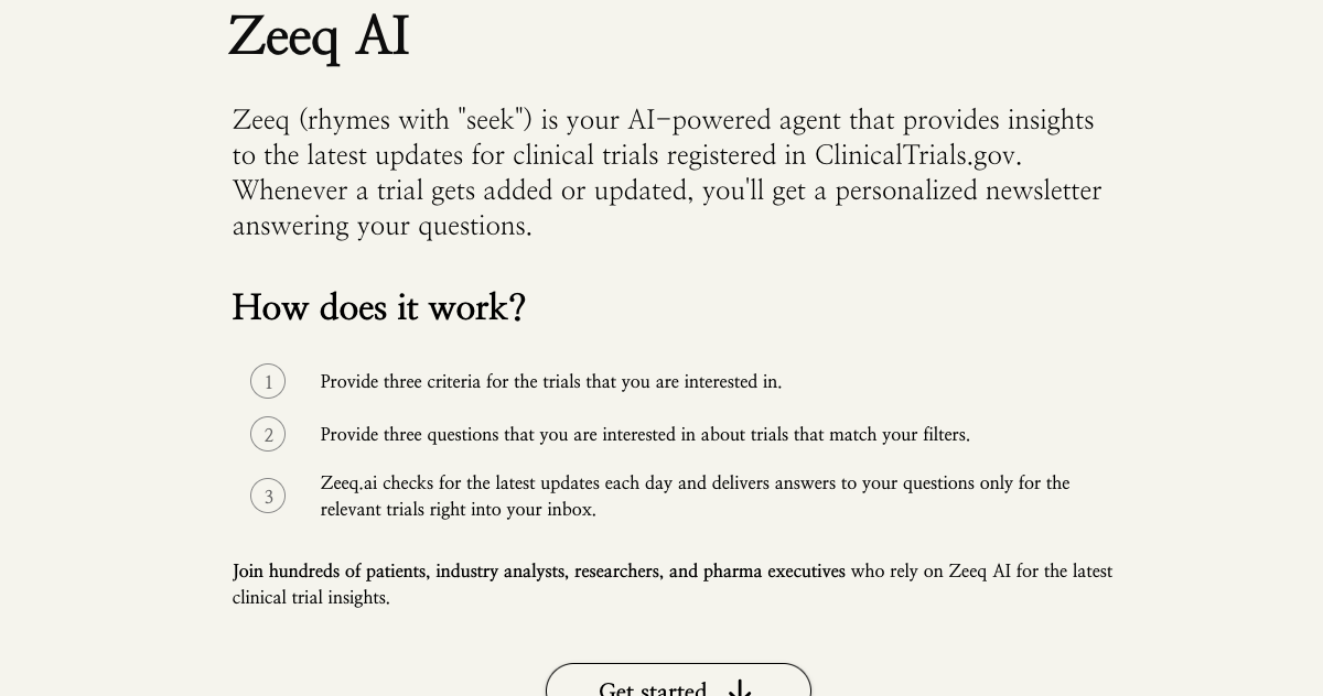 Zeeq AI - Waitlist